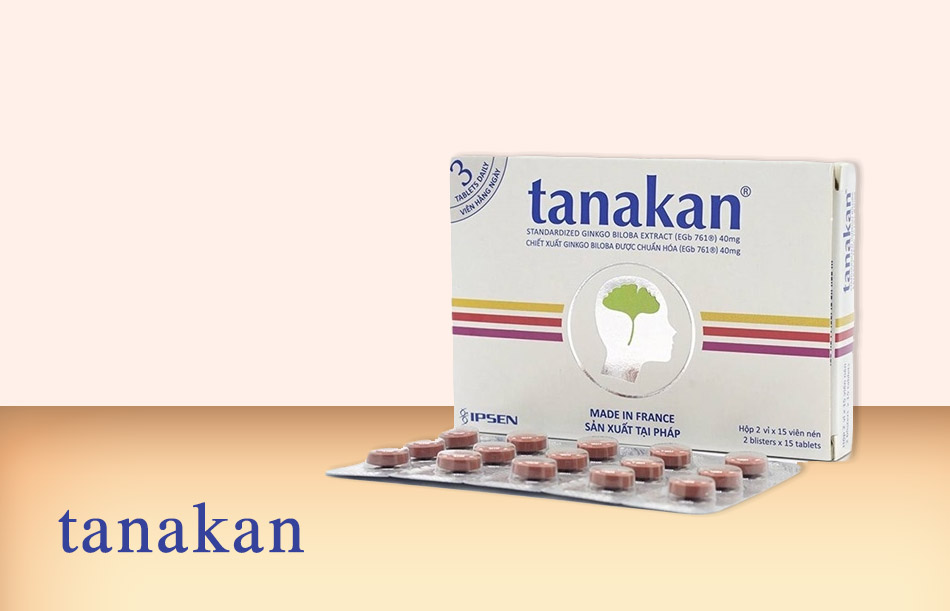 Công dụng và tác dụng phụ của thuốc bổ não tanakan 90 viên cần biết